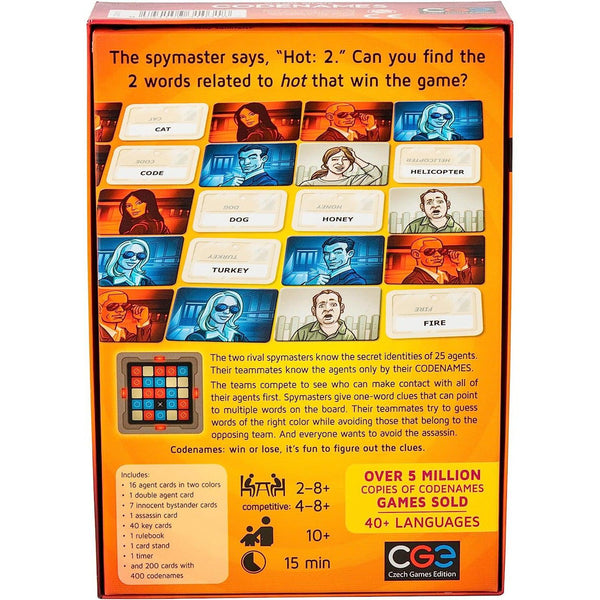 Codenames - Yellow Springs Toy Company