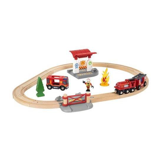 Brio - Rescue Firefighter Set - Yellow Springs Toy Company